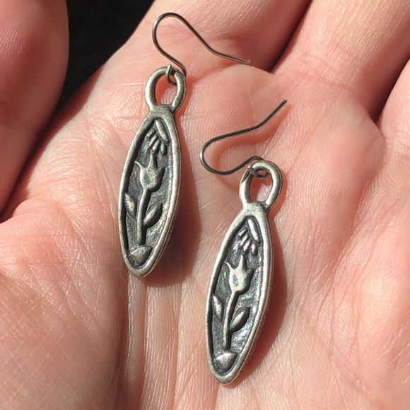 Vintage | Jewelry | Vintage Perry Jewelry Co Pewtersilvertone Floral ...